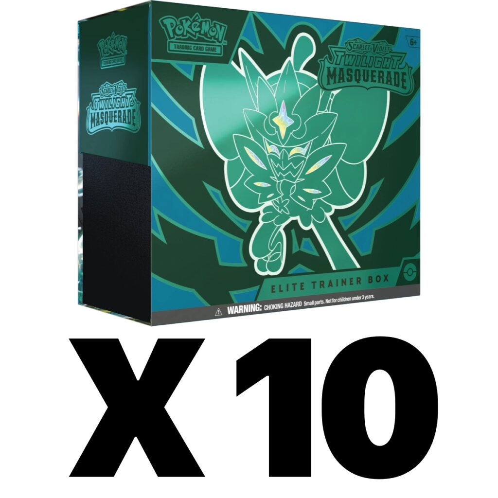Twilight Masquerade Elite Trainer Box Case – PKMN World
