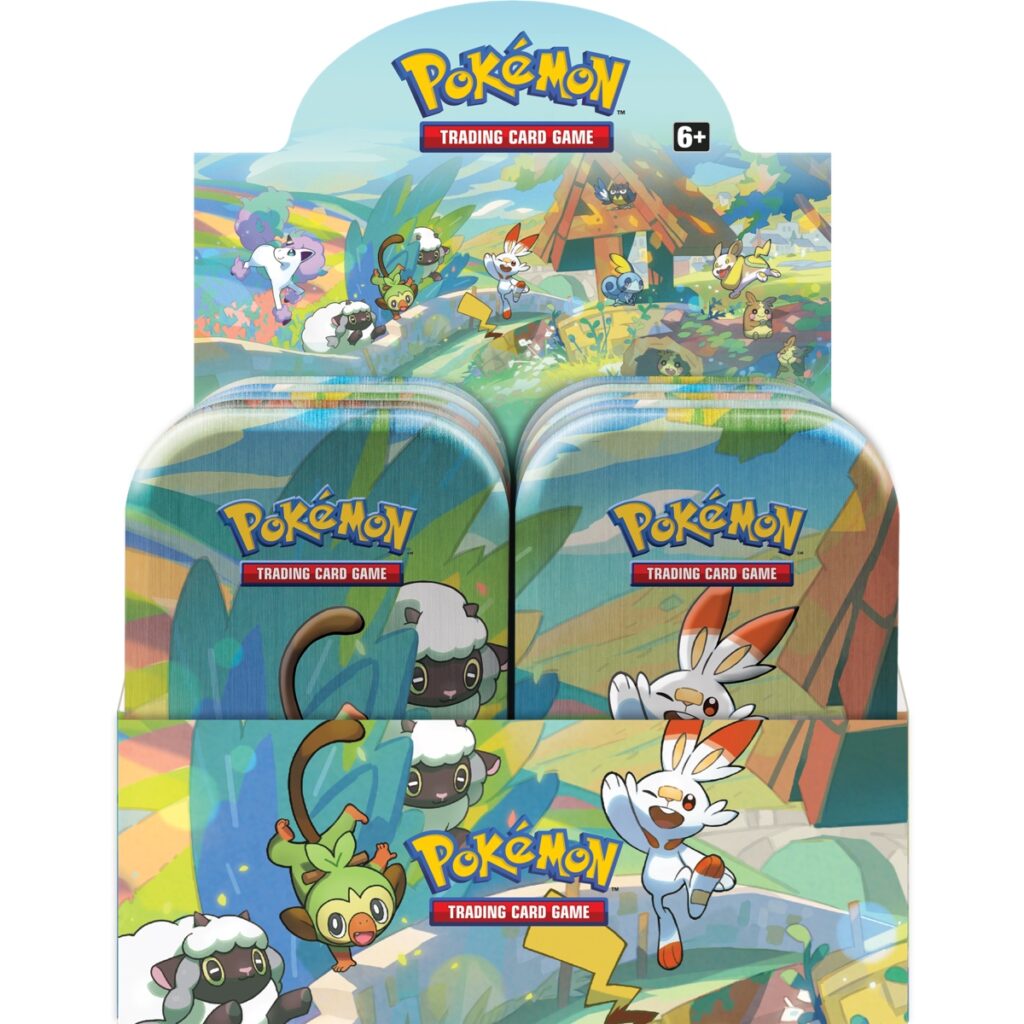 Galar Pals Mini Tin Display Pkmn World